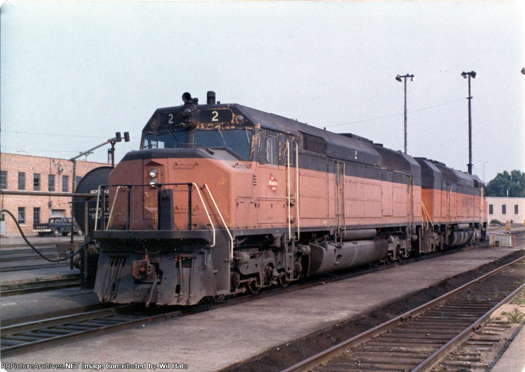 Milwaukee Road FP45 2
